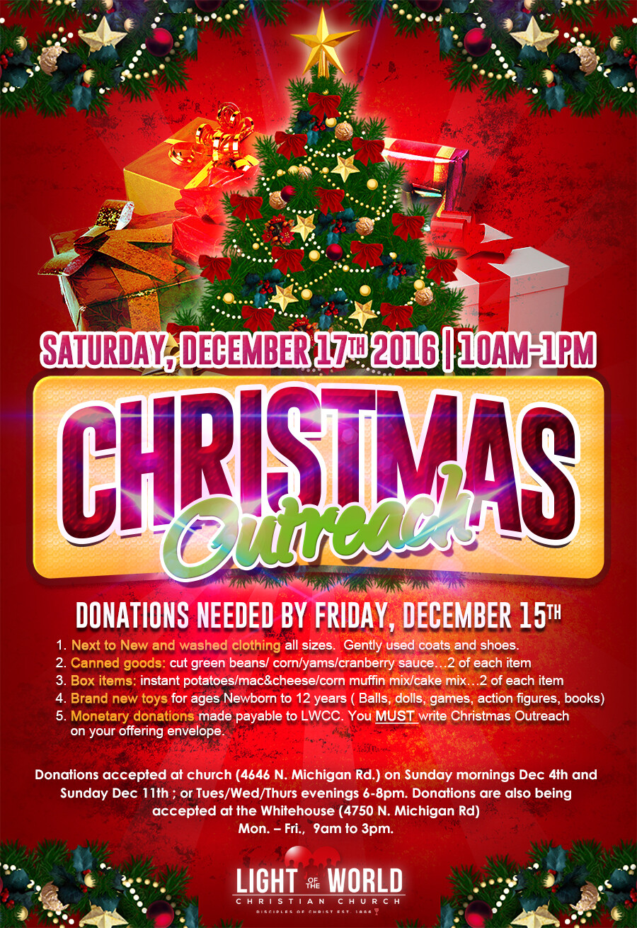 Christmas Outreach | Light of the World Christian Church